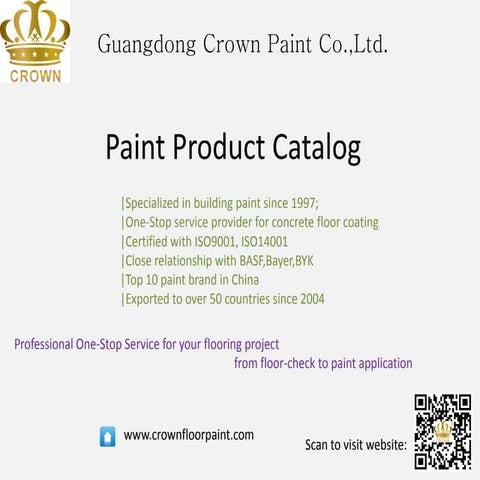 Crown Paint Catalog | PDF