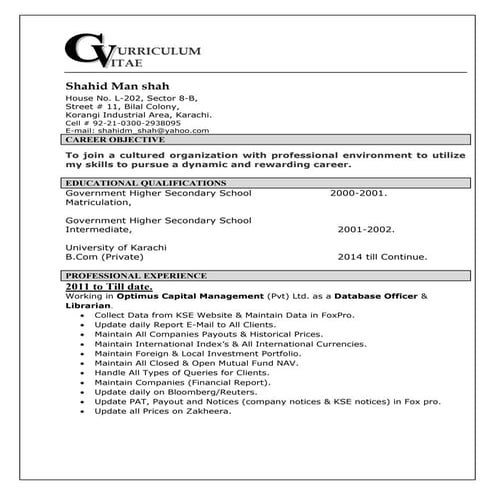 Resume-Dinesh Chand Sharma | DOCX