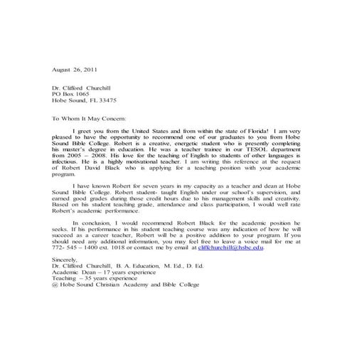 Robert Reference (Dr Churchill) | DOCX