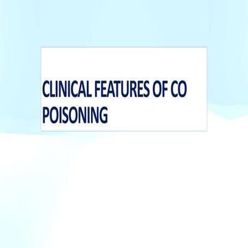 Co poisoning forensic medicine mbbs 3rd year | PPTX