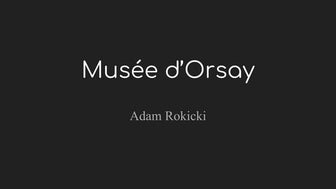 Musee d orsay | PPT