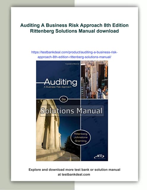 Substantive Procedures - AUDITING STUDY NOTES | PDF