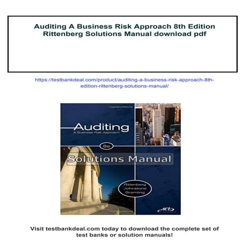 Substantive Procedures - AUDITING STUDY NOTES | PDF