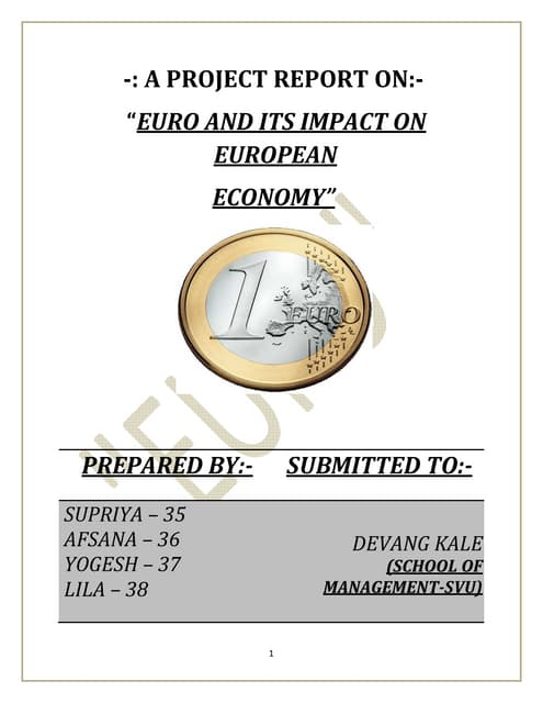 Euro currency | PPT
