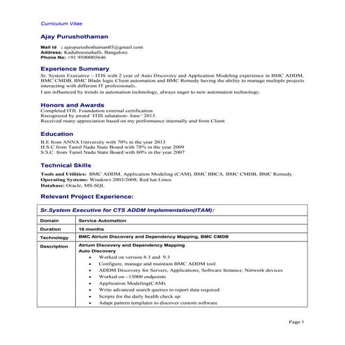 Resume-BMC-ADDM-2-Experience | DOC