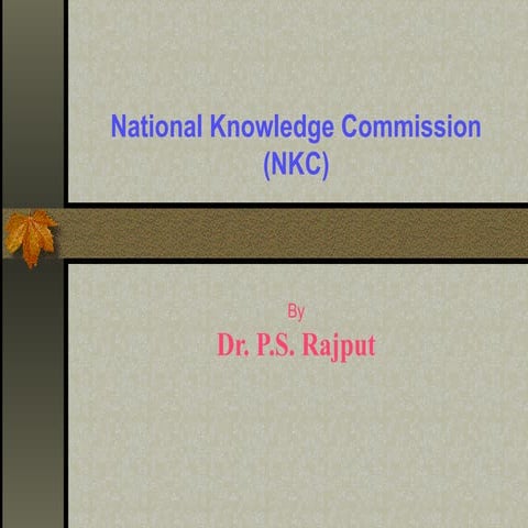 430_NKC The National Department of Agency .ppt