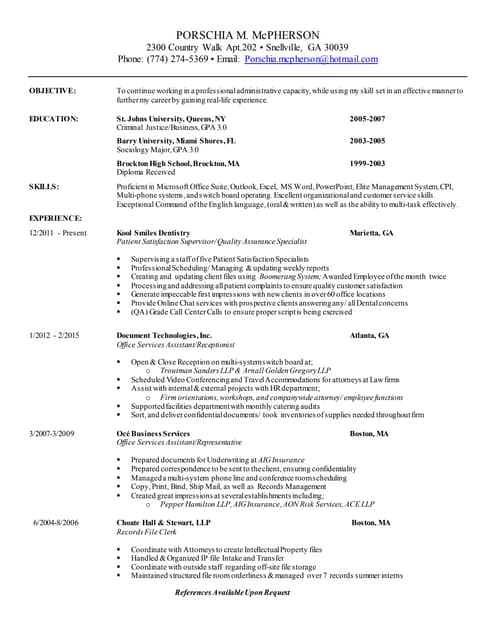 Jennifer Pagano Resume | PDF