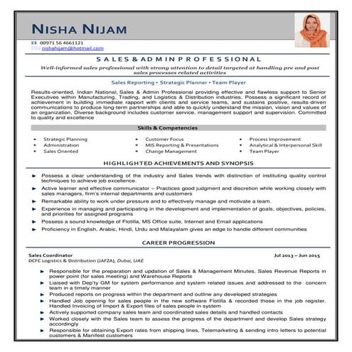 Resume - Nisha | PDF
