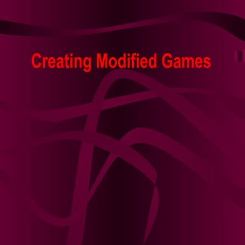 LEAD-UP GAMES for Different TEAM SPORTS | DOCX