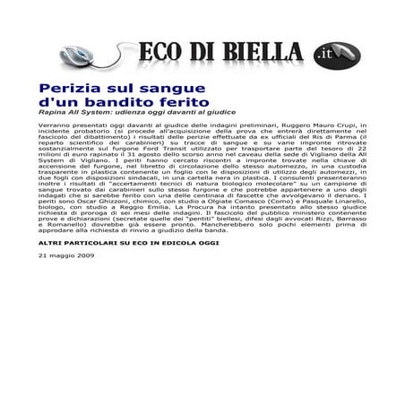 Perizia Biella | PDF