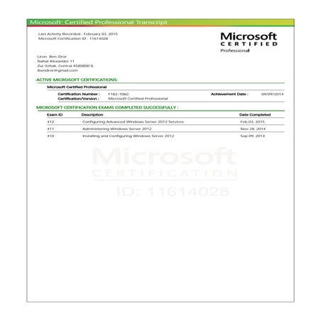 Microsoft Learning Transcript.PDF