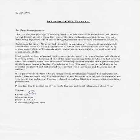 University Reference Letter.PDF