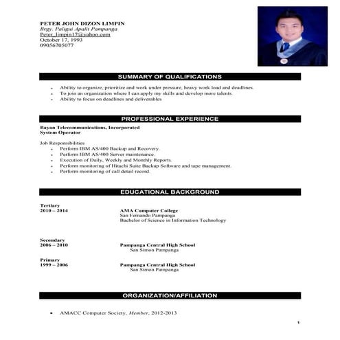 final-resume | PDF