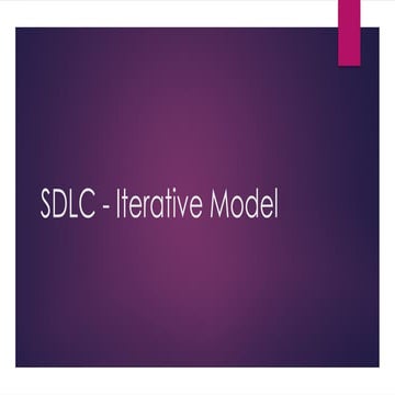 433512735 Lecture 3 Sdlc Iterative Modelpptx