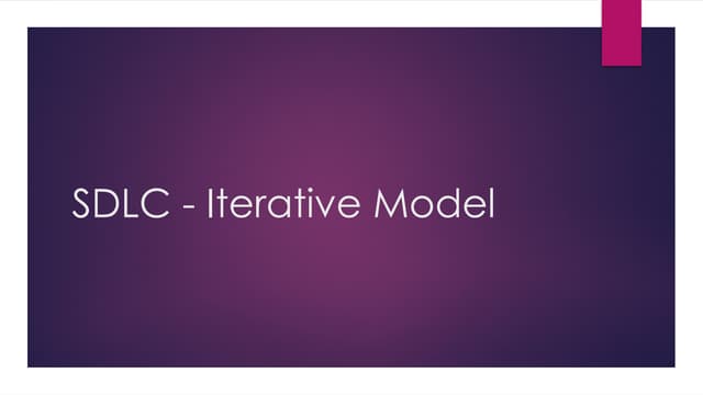 433512735 Lecture 3 Sdlc Iterative Modelpptx