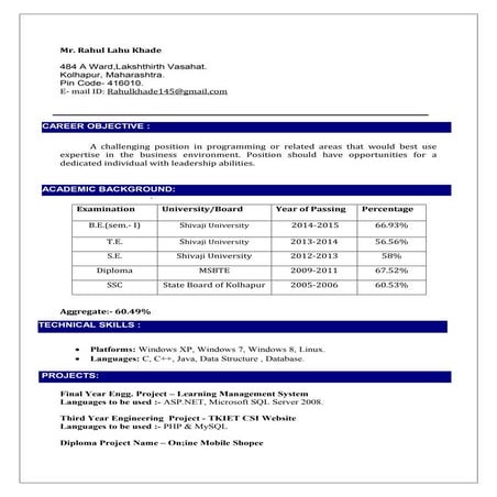 Resume_Shubham | PDF
