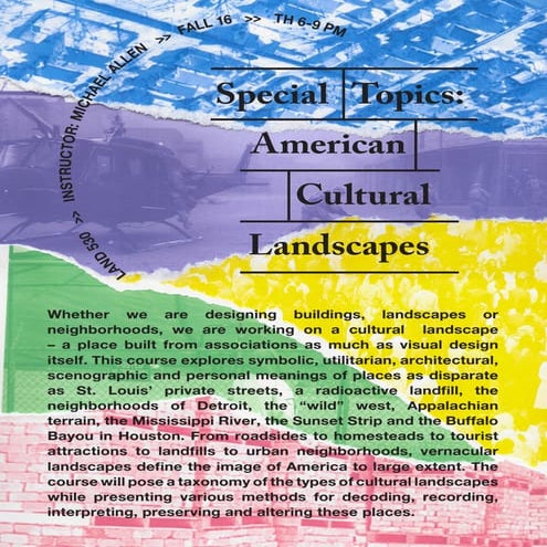 Cultural Landscape | PPTX