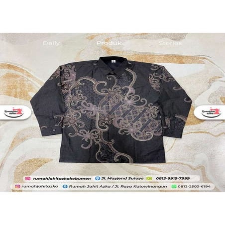 Custom Kemeja Batik Kondangan by Rumah Jahit Azka | PDF