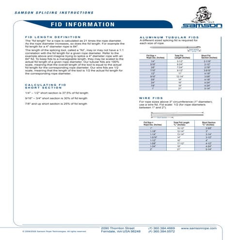 Fid Information | PDF