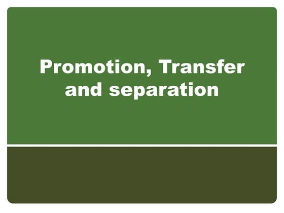 24. movements of employees | PPTX