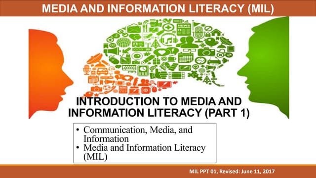 Responsible Use of Media and Information | PPTX