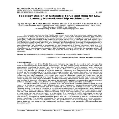 Topology Design of Extended Torus and Ring for Low Latency Network-on ...
