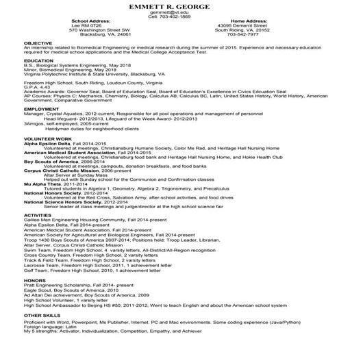 ERG Resume | PDF