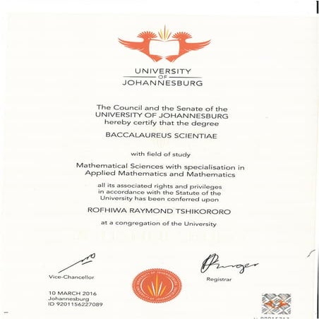 My bachelor degree | PDF