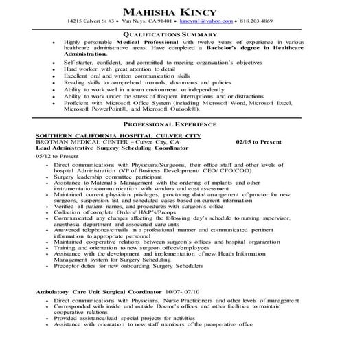 MahishaKincy-Resume6 | DOCX