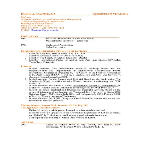 Kazimee Resume 16 | PDF