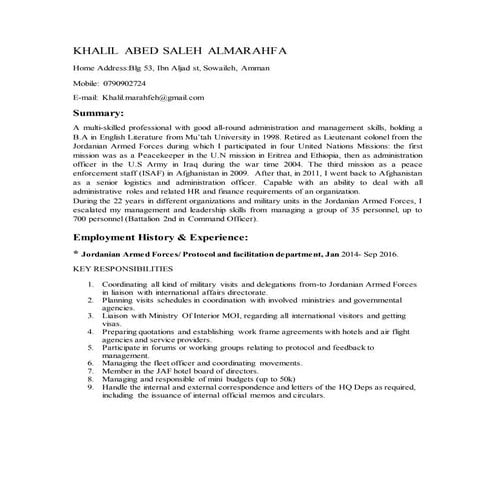 cv khalil FINAL | PDF