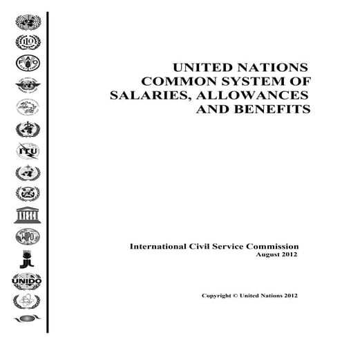 united nations salaries | PDF