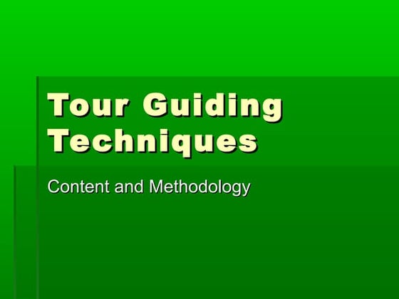 The Tour Commentary | PDF