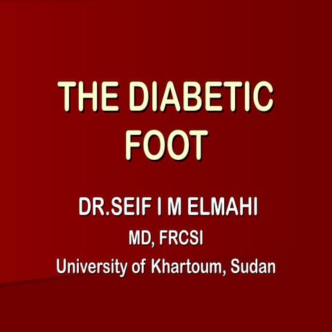 diabetic clinic treatment of foot prsnt.ppt