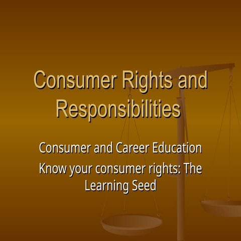 8 basic rights & 5 responsibilities | PPTX