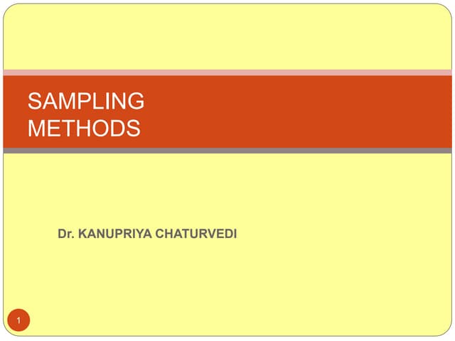Sampling Methodppt