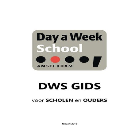 DWS gids 2016 - definitieve versie | PDF | Education