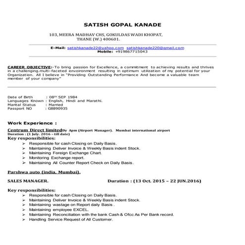 SATISH GOPAL KANADE | DOCX