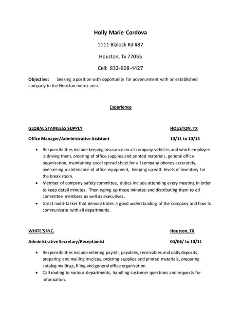 Bobbie Bell Resume (f) | PDF