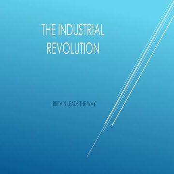 Images of the Industrial Revolution in Britain | PPTX