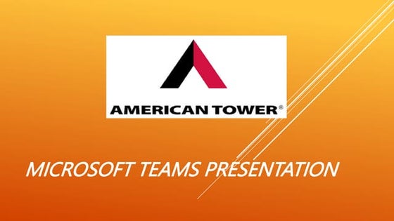 Microsoft Teams - User Guide Presentation | PPT