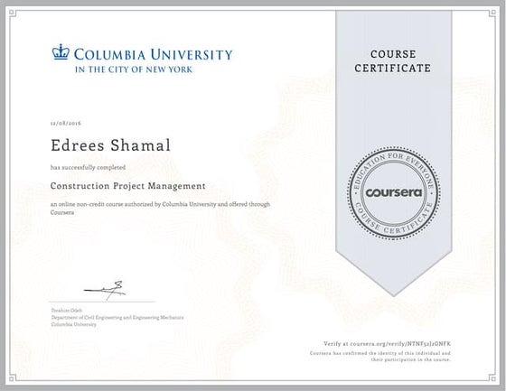 'Coursera certificate | PDF