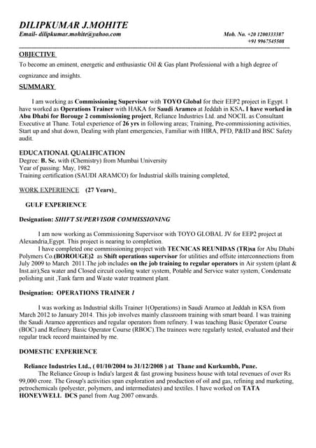 My resume | DOCX | Home Appliances | Home & Garden