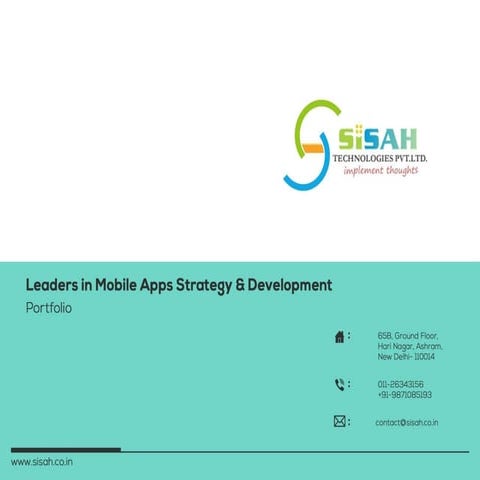 SISAH_Portfolio_New | PDF