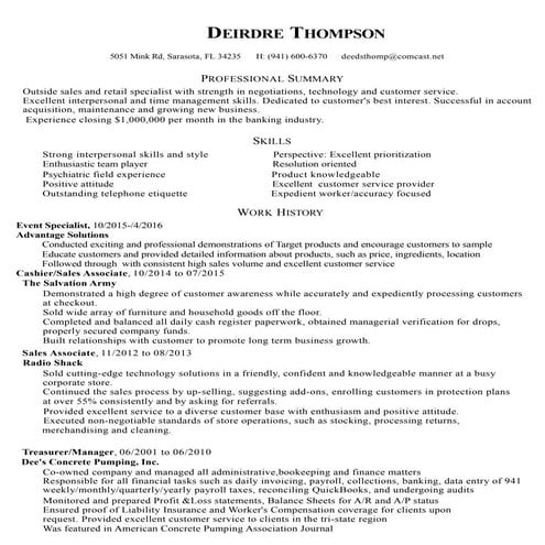 Alethea A Binion Resume | DOCX