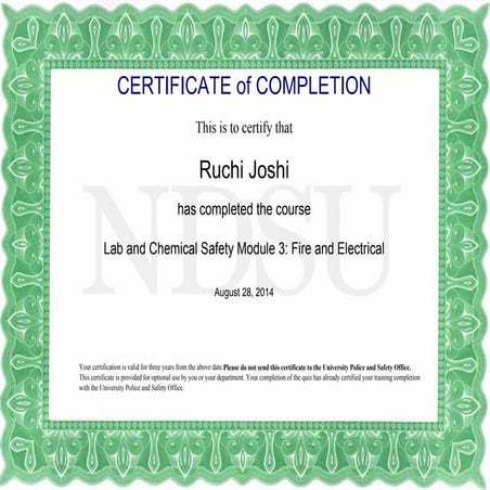 Laboratory_Safety_Module_3_Certificate | PPT