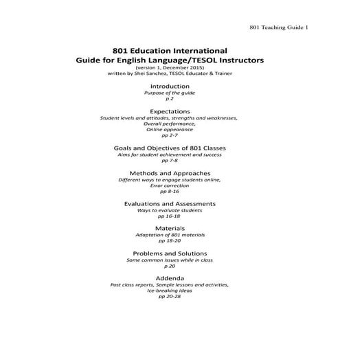 Teacher Guide_FINAL | PDF