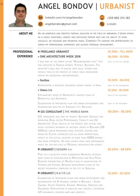 CV - English | PDF | Technology & Computing