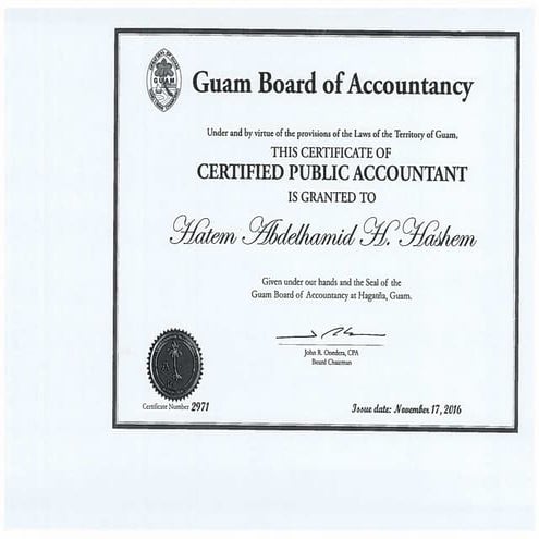 CPA Certificate | PDF