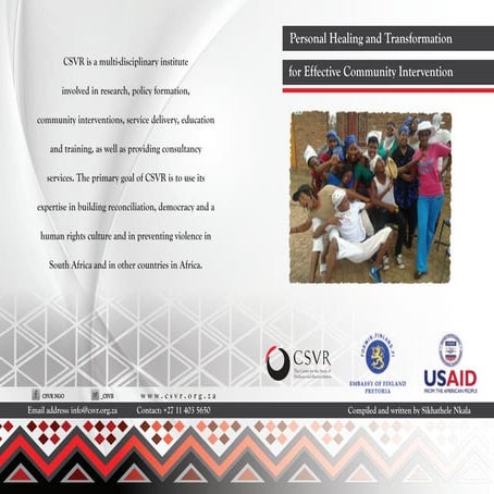 Stories of transformation from Ekangala | PPT